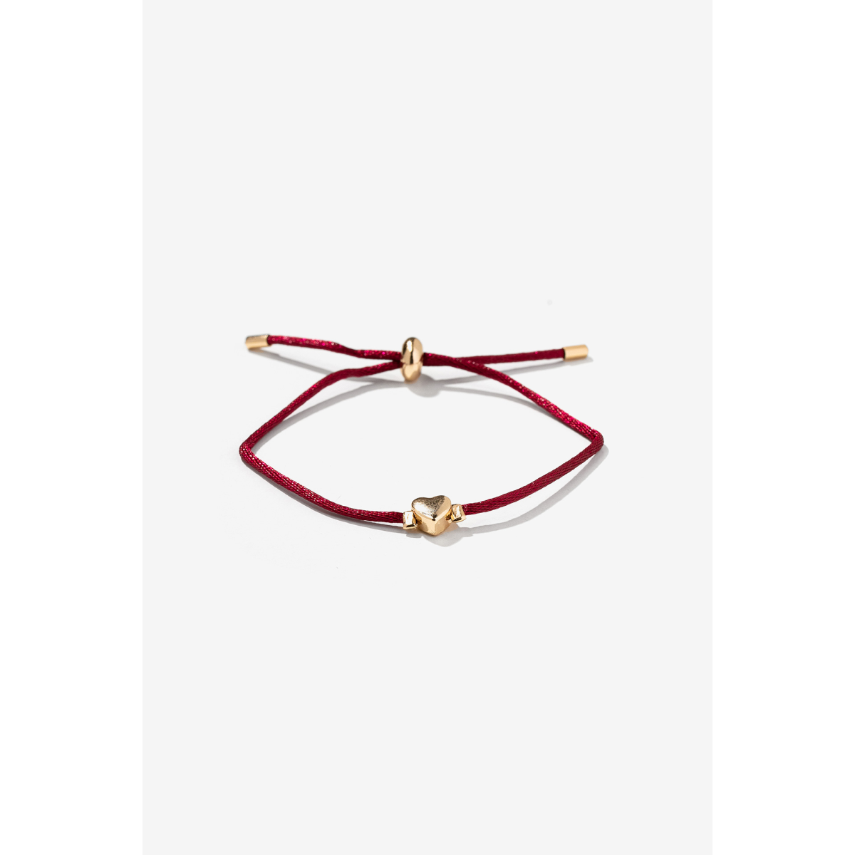 Gold Heart Red Bracelet - 71014328_990 - Vilanova