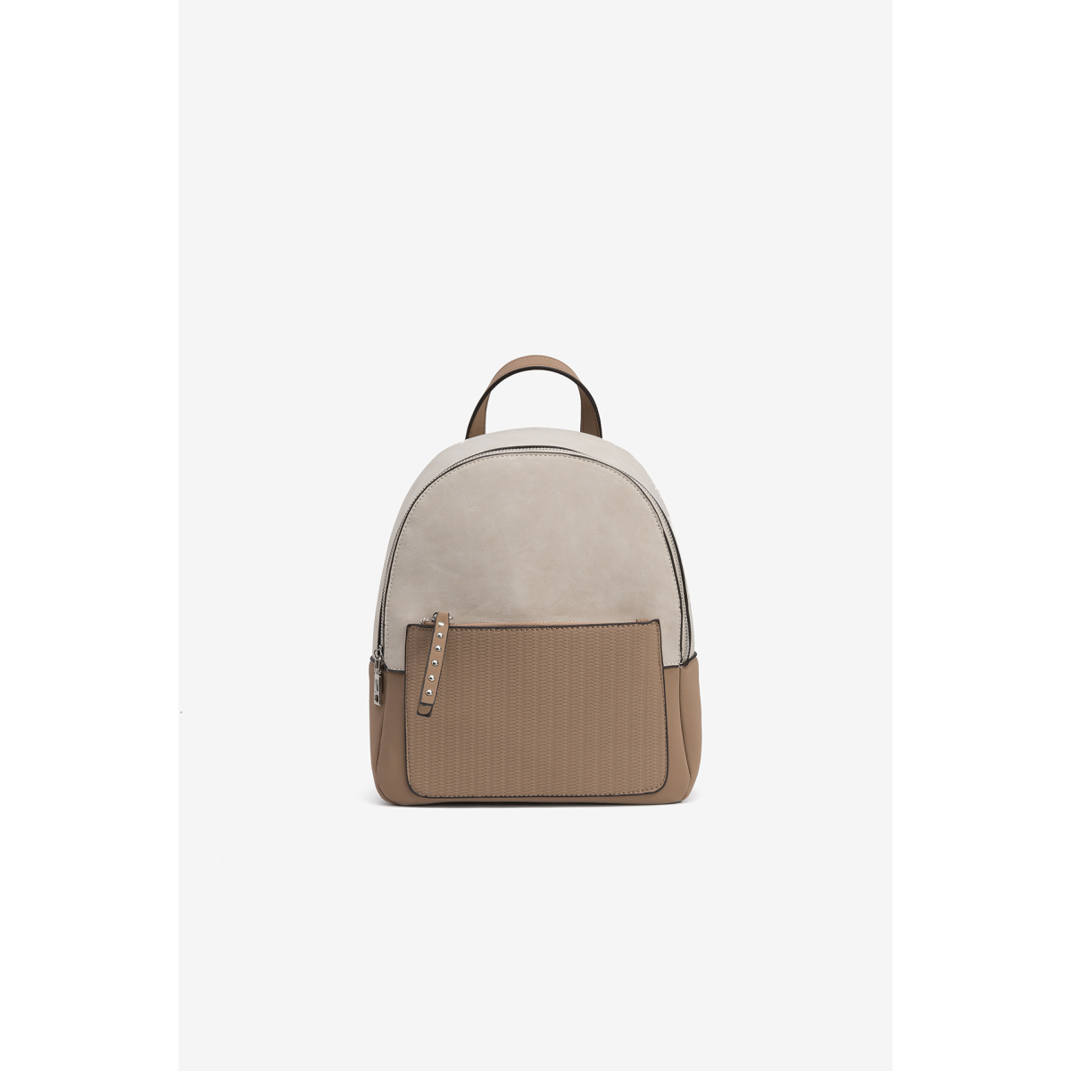 Bicolor Suede Effect Backpack - 71011485_265 - Vilanova