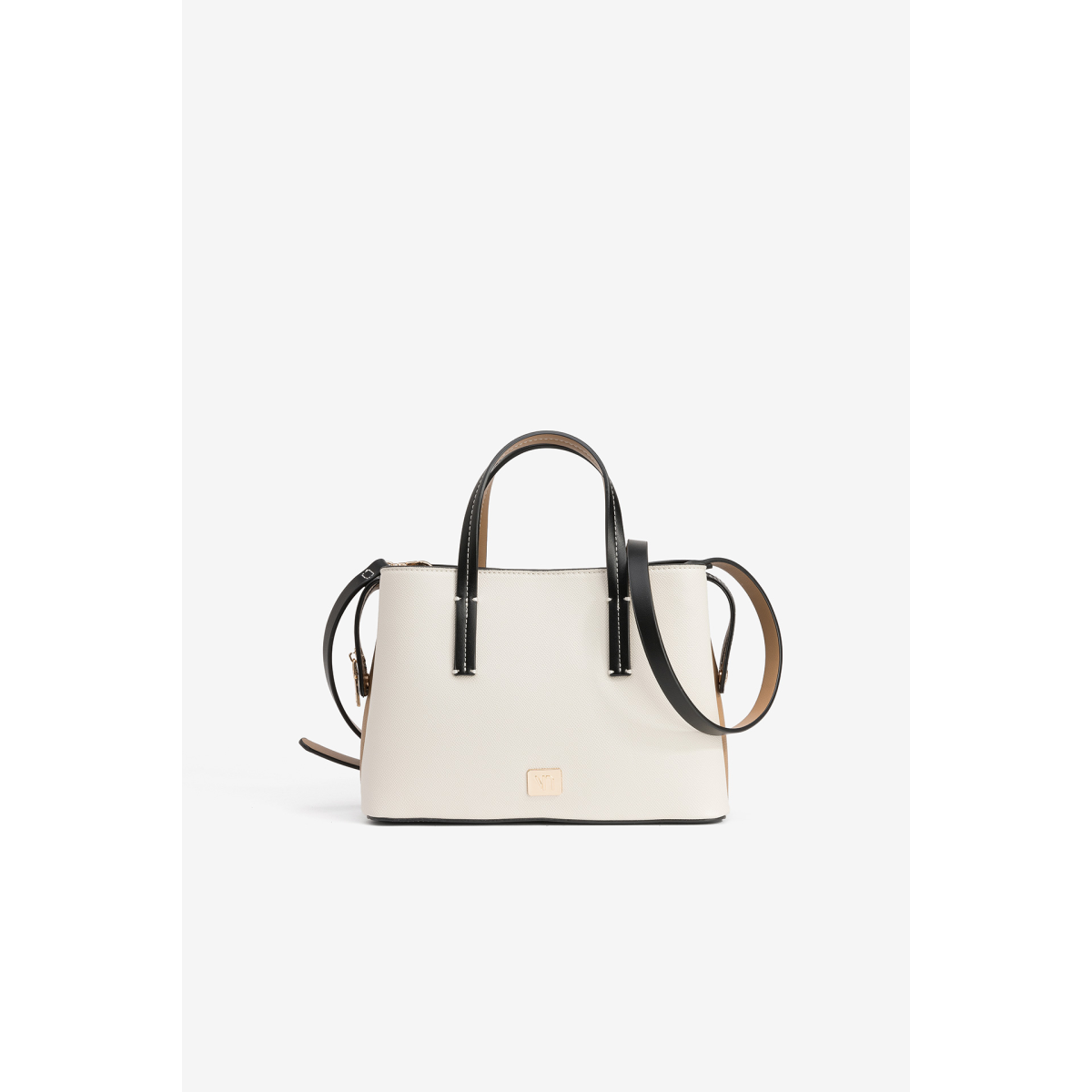 Neutral Tone Handbag - 71013992_110 - Vilanova