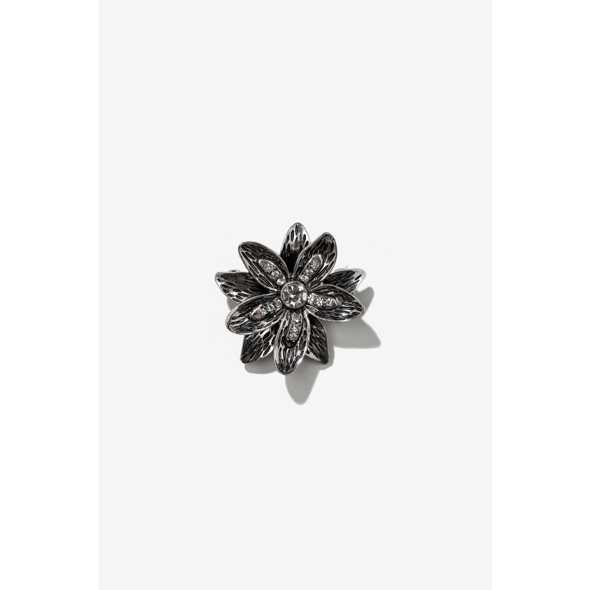 Silver Floral Brooch - 71014367_991 - Vilanova